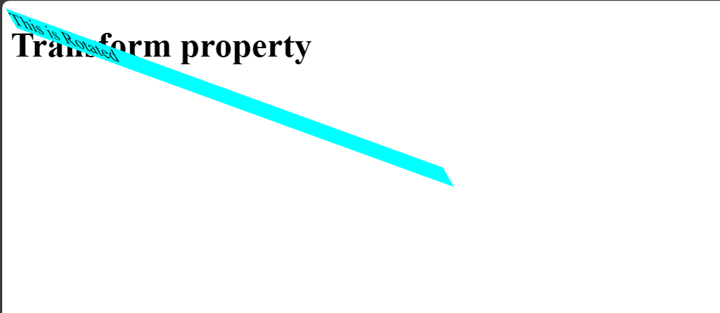 Various types of 2D Transforms - Practicise