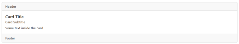 Card Headers, Footers & Titles - Practicise