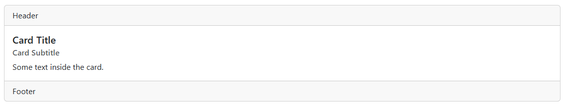 Card Headers, Footers & Titles - Practicise