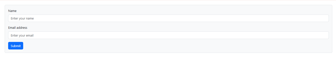 Bootstrap 5 Forms - Practicise