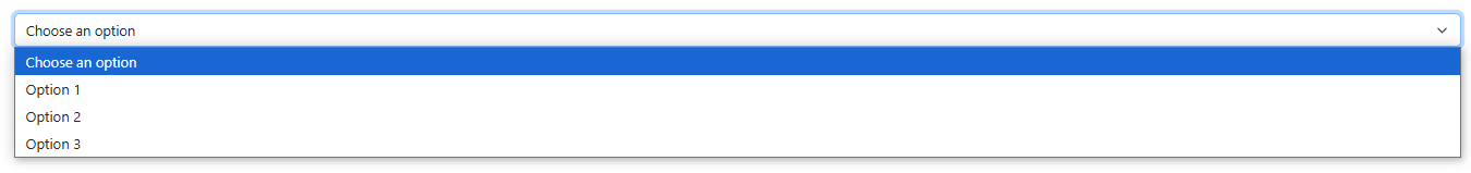 BS5 Select Menus - Practicise